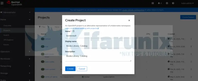 How to Deploy Apps on OpenShift Using BuildConfig: A Step-by-Step Guide (2025) - kifarunix.com
