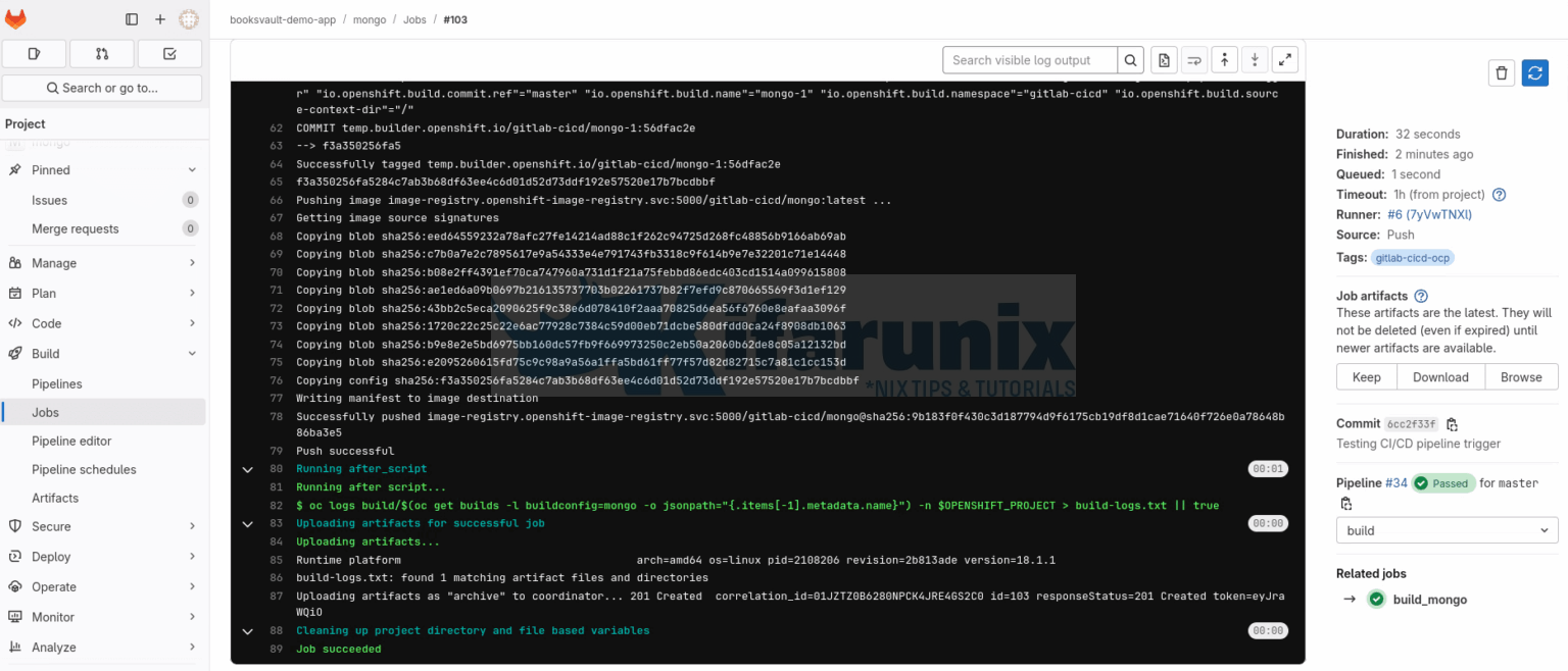 Automate Openshift Deployments With Gitlab Cicd Pipelines