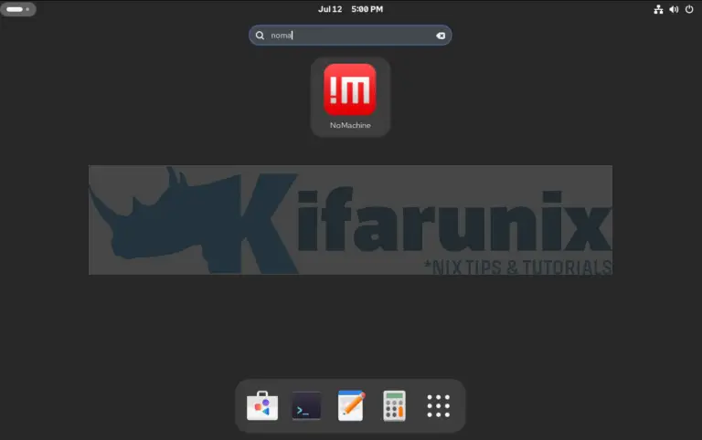 Install NoMachine on Rocky Linux 10 - kifarunix.com