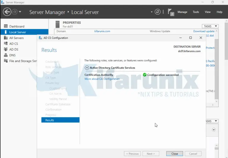 Install and Set Up Active Directory on Windows Server 2025 with LDAPS ...
