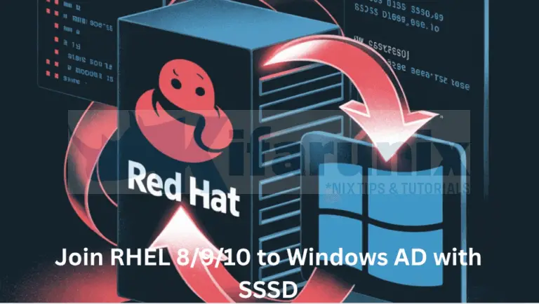How to Join RHEL 8/9/10 to Windows AD with SSSD - kifarunix.com