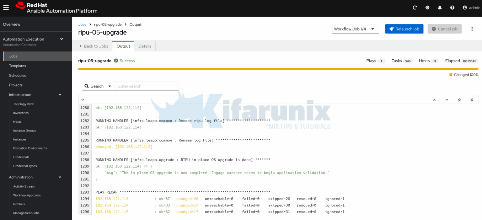 How to Automate RHEL OS Upgrades Using Ansible Automation Platform (AAP ...