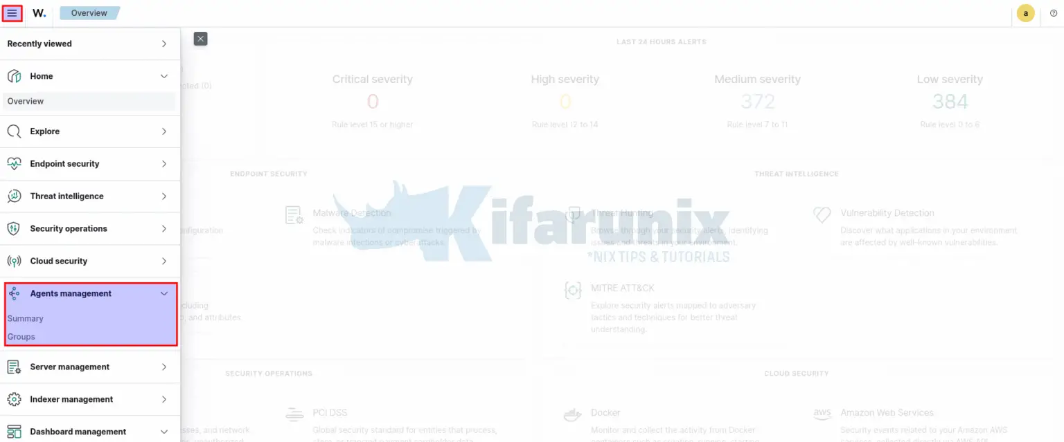 How to Install Wazuh Agent on RHEL 8/9/10 - kifarunix.com