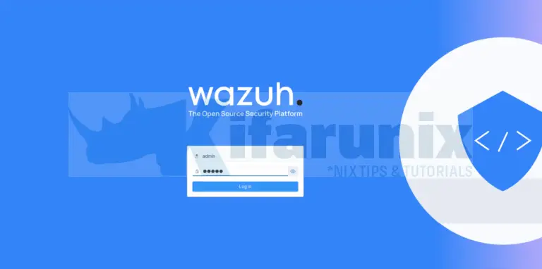 How to Install Wazuh SIEM Server on RHEL 9/RHEL 10 - kifarunix.com