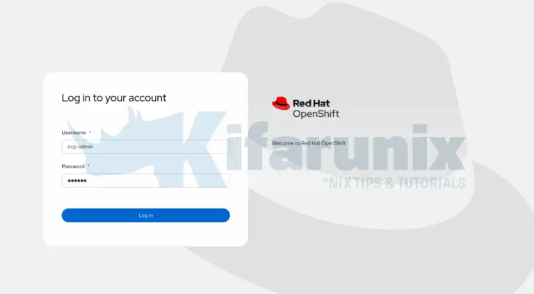Step-by-Step Guide: How to Configure HTPasswd Identity Provider in OpenShift 4.x - kifarunix.com