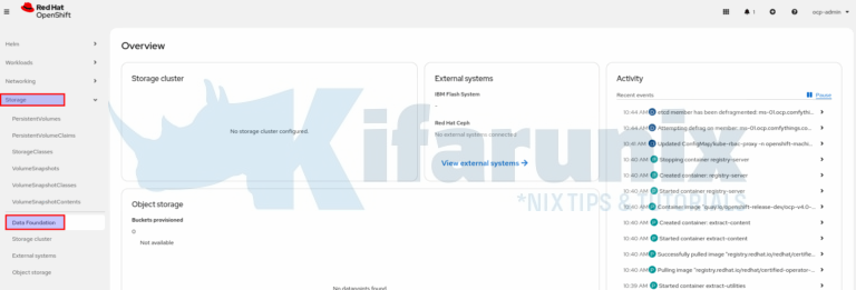 How to Install and Configure OpenShift Data Foundation on OpenShift 4. ...