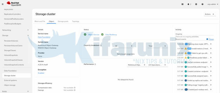 How to Install and Configure OpenShift Data Foundation on OpenShift 4. ...